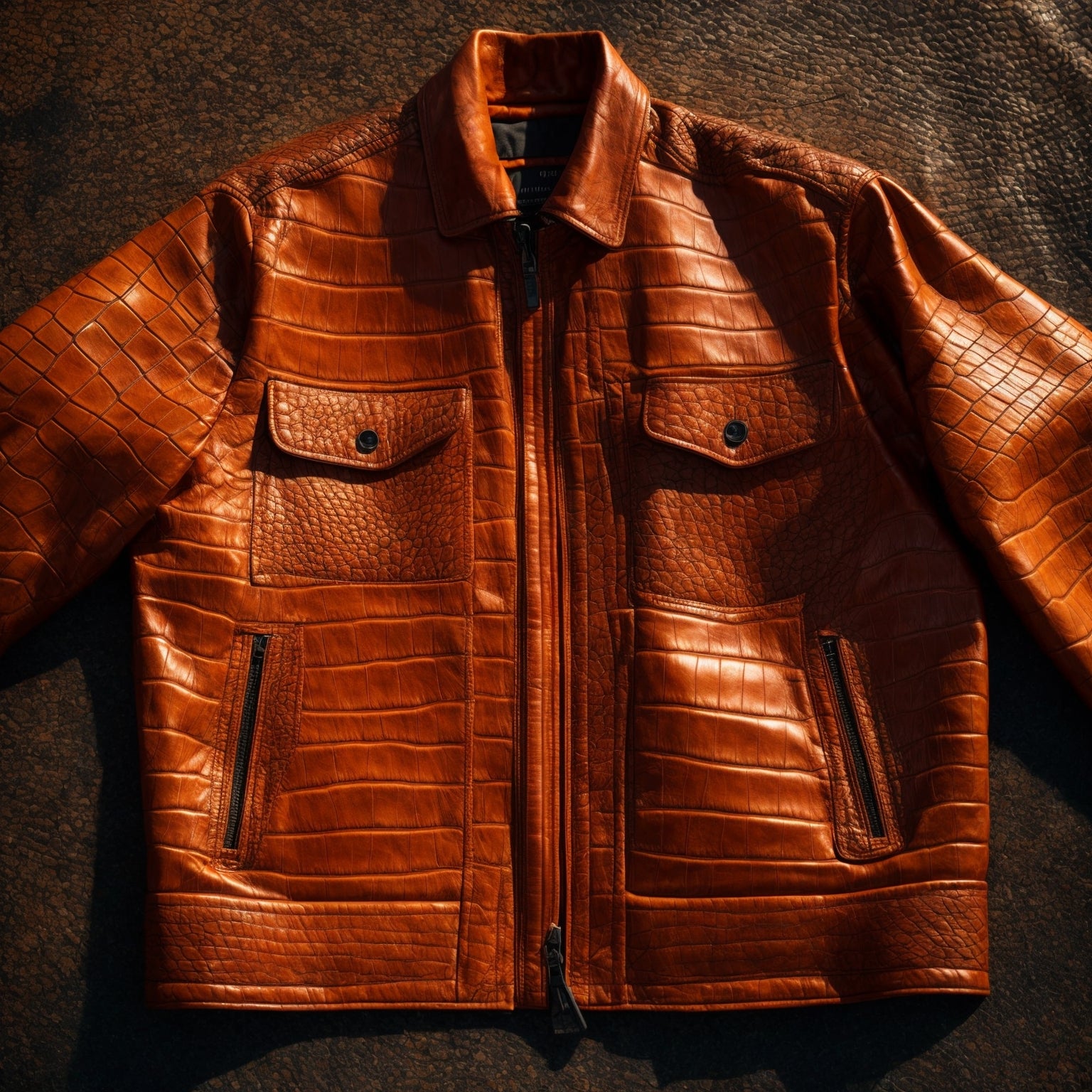 Alligator Skin Jackets: Luxury Style & Durability Investment – Crocodile Viet