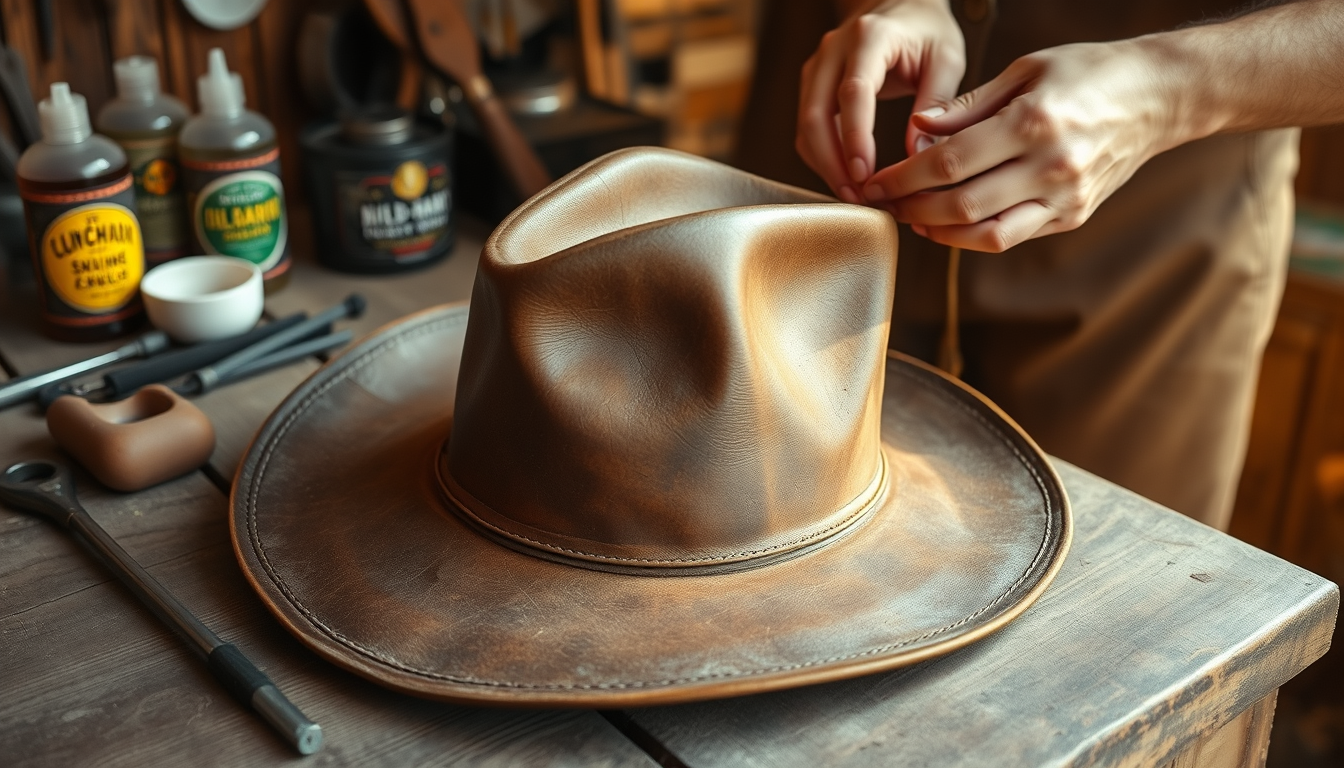 Revive Your Leather Hat: A Step-by-Step Guide to Stretching and Reshap ...